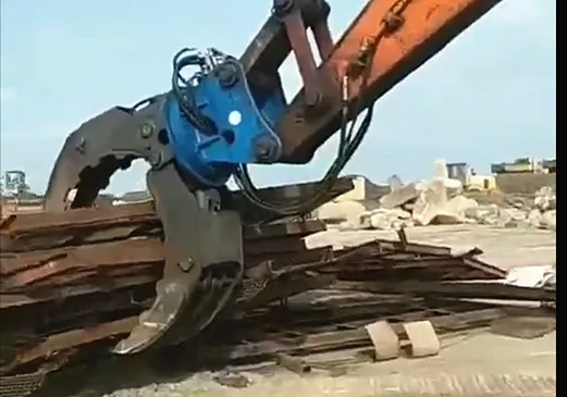5-35ton Excavator Attached Claw Attachment,hydraulic Excav Rotating ...