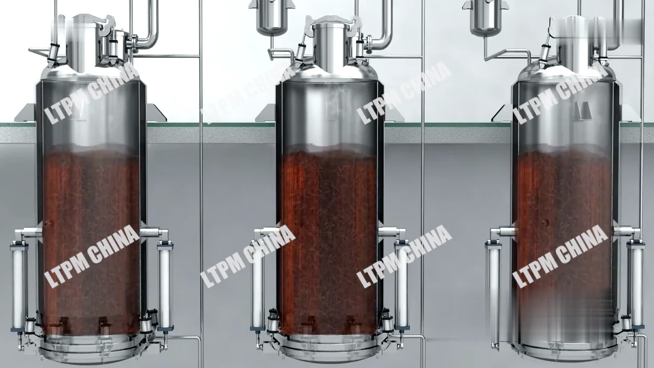 Multifunctional Extraction Tank Herbal Extractor Hemp Extraction ...