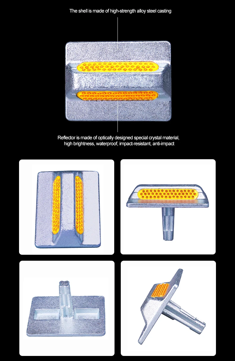 Factory Price Safety Reflector Lens Road Studs for Roadway Safety ...