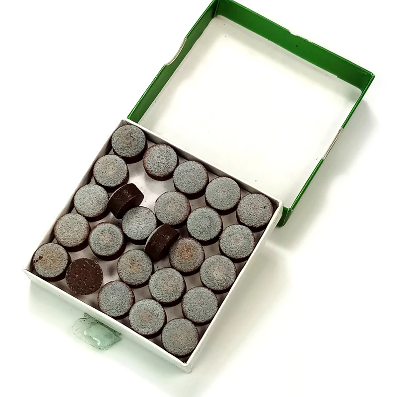 Xmlivet 14mm Original Professional Triangle Cue Tips Billiards Pool ...