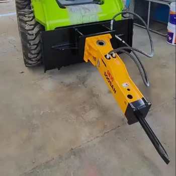 Soosan Hydraulic Breaker - Model Sb30 Box Type With Skid Steer Plate ...