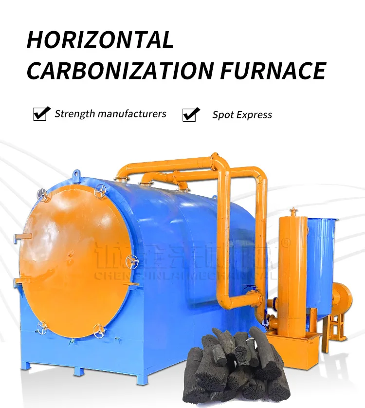 Bamboo Biochar Wood Carbonization Stove Home Use Coconut Shell ...