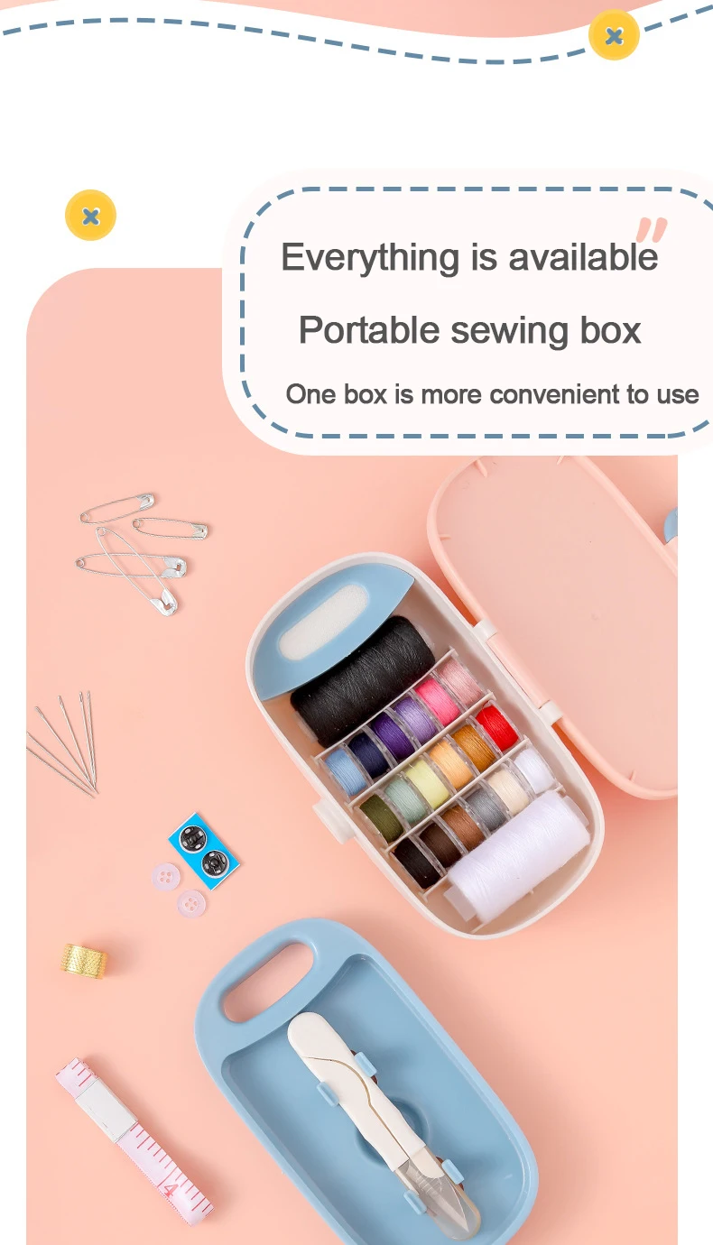 Travel Sewing Kit - Portable and Practical Hand Sewing