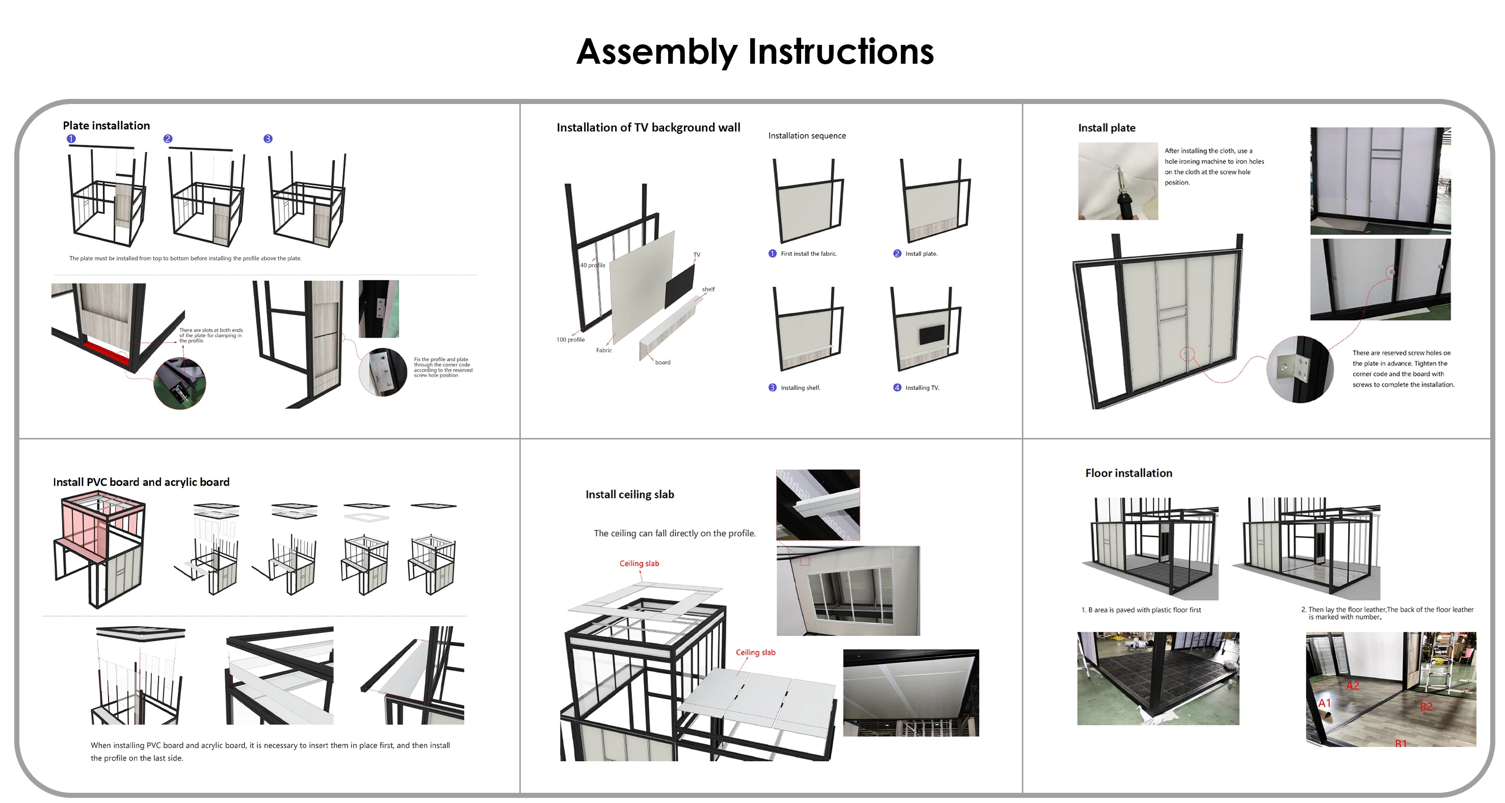 Unique Modular Aluminum Tube & Tension Fabric Customizable Exhibition ...