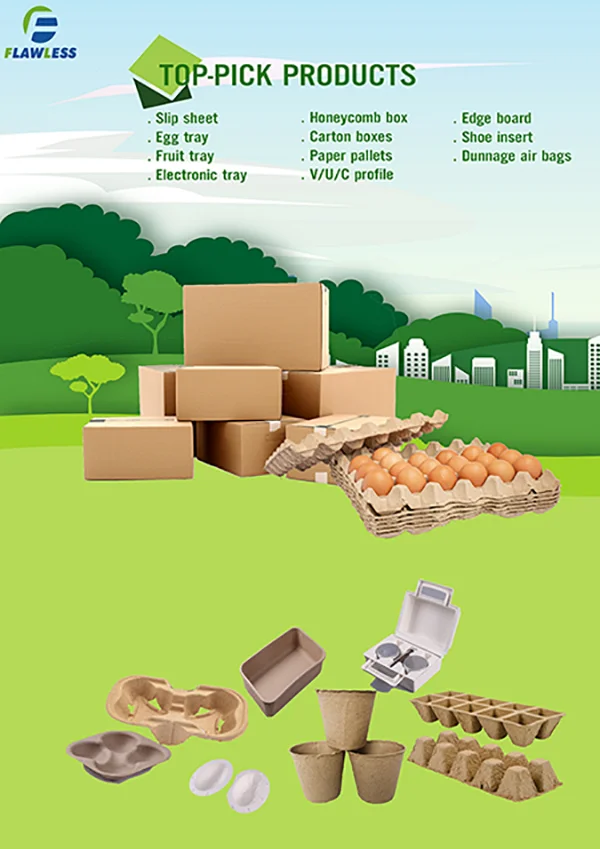 8 Cells Paper Pulp Egg Cartons Box Top Flats Jumbo Blank Egg Carton ...