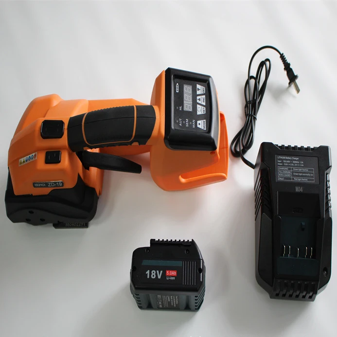Q2l Handheld Electric Plastic Strapping Packing Tool Battery Powered ...