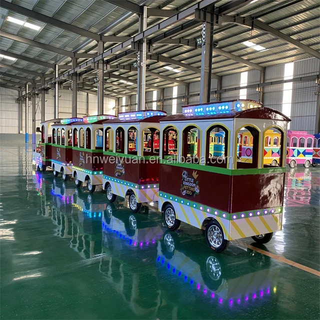 Electric Sightseeing Train, Trackless Amusement Facilities, Children's ...