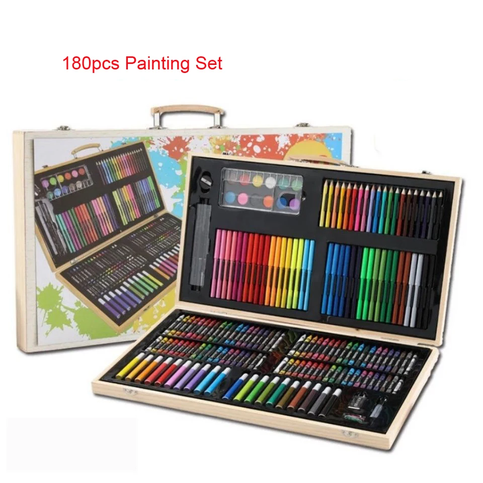 Hotsale Kids Art Set Children Drawing Set Water Color Pen Crayon Oil ...