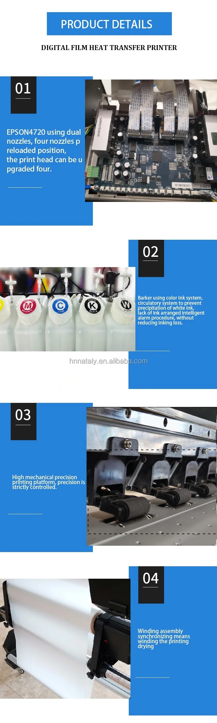 2024 Big Promotion New Design Factory Supply Automatic Multicolor 30cm Format Two Eps Xp600 Head ...