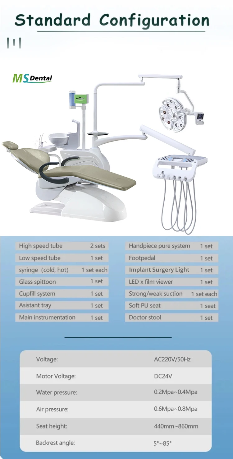 High Quality Implant Dentium Luxury Implant. American Dental Chair ...