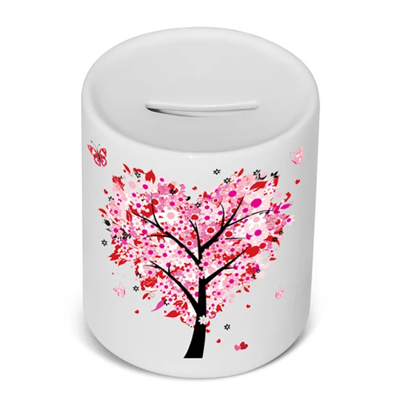 Sublimation Blanks Money Box Ceramic Saving Money Box for Printing ...