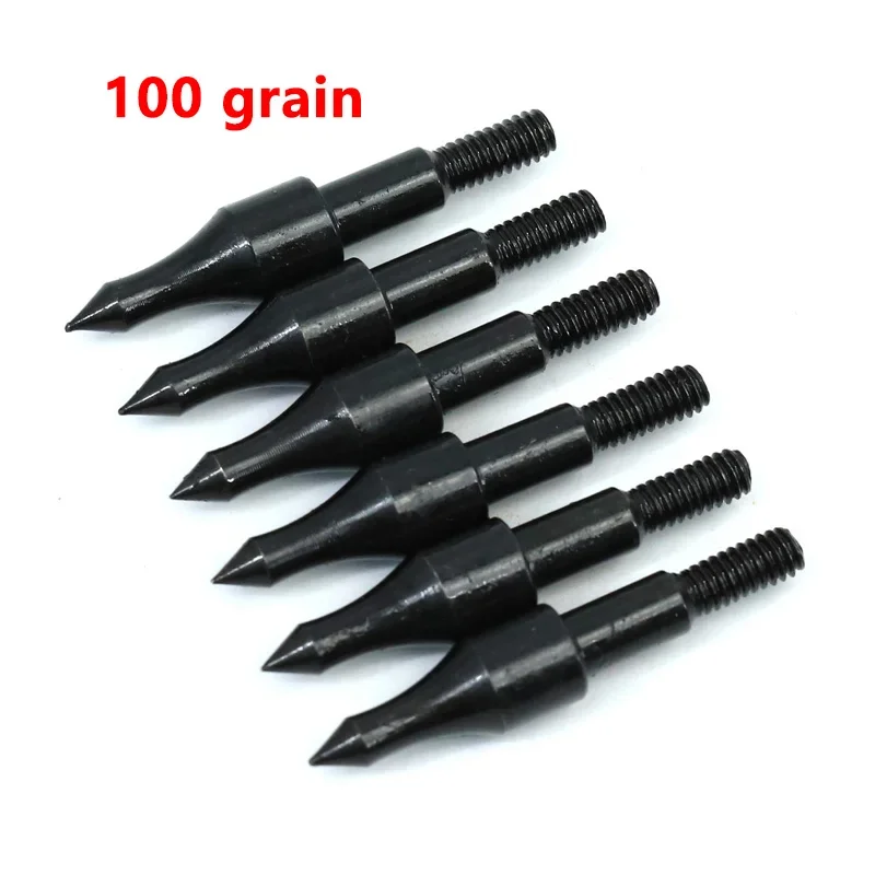 1pc 100 Grain Target Arrow Head Arrow Tips Archery Point For Recurve ...