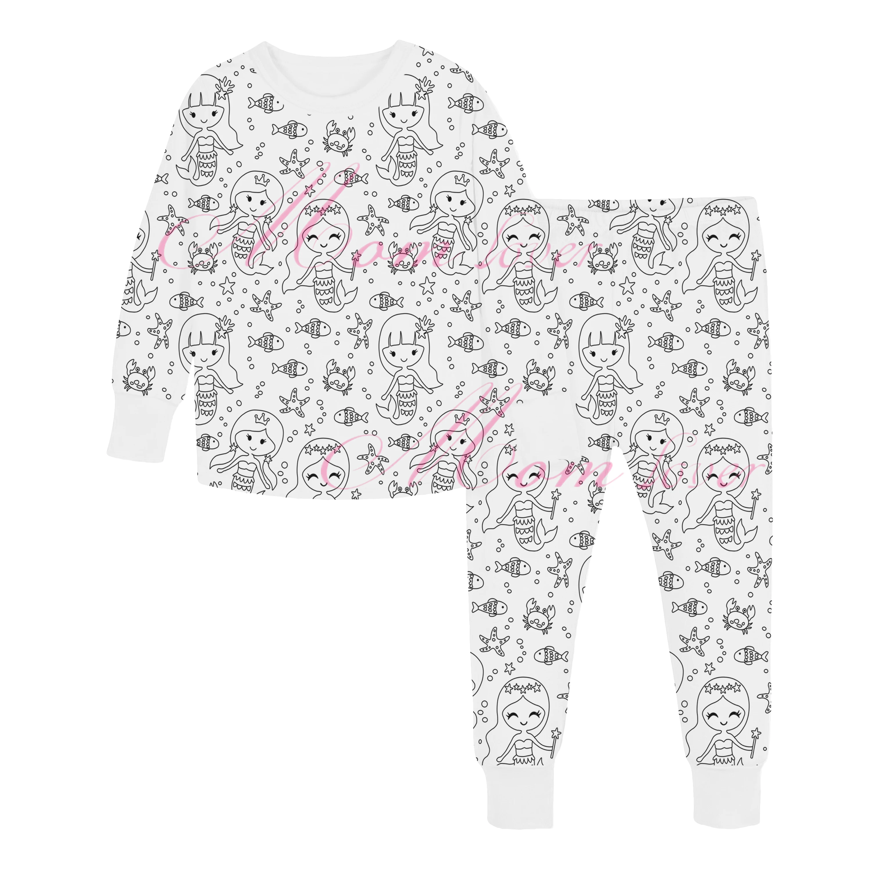 Color Painting Pajamas for Kids - Fun & Comfortable Sleepwear