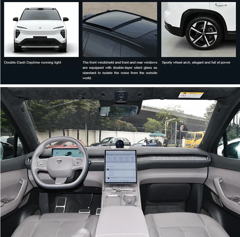 Auto Nio Es7 2023 75kwh In Stock Big Space 200km/h Ev Car Electric Automobile Vehicles Car - Buy ...