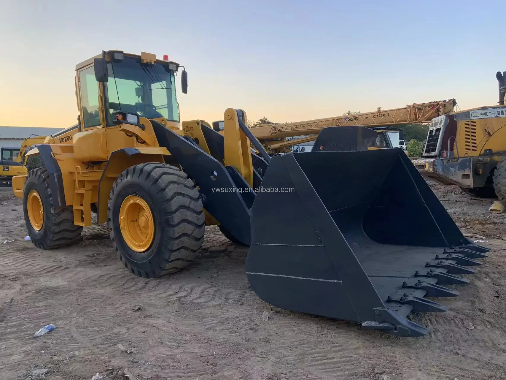 Volvo Provided Construction Works Front Loader Trucks Engine Cummins ...