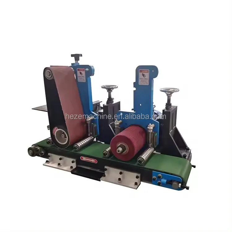 Metal Parts Sanding Deburring Machine Metal Sheet Surface Polishing ...