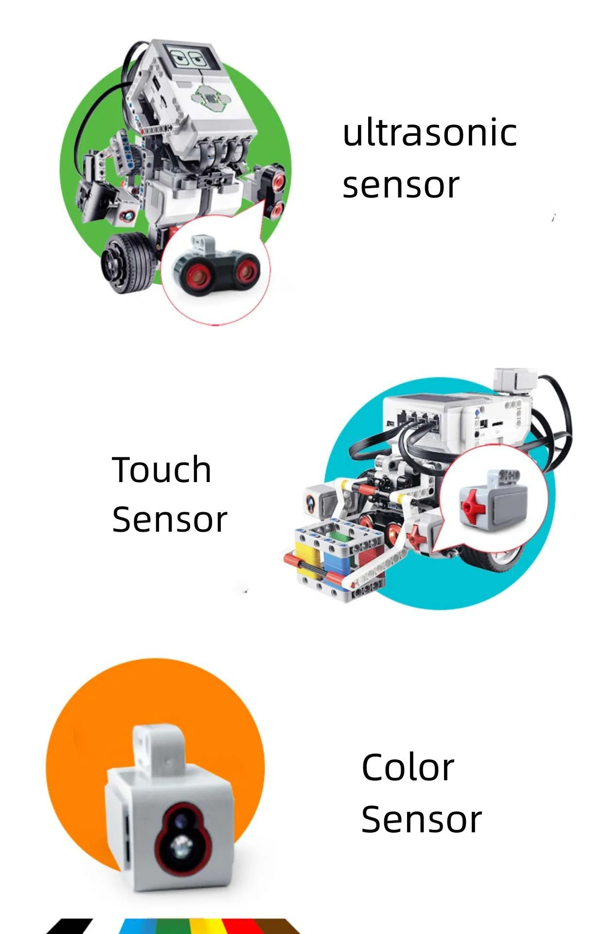 Programming Toys Robots Compatible with EV3 Education Building Blocks ...