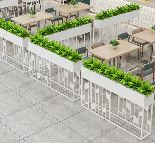 Office Partitions - Modern Metal Plant Stands for Spaces