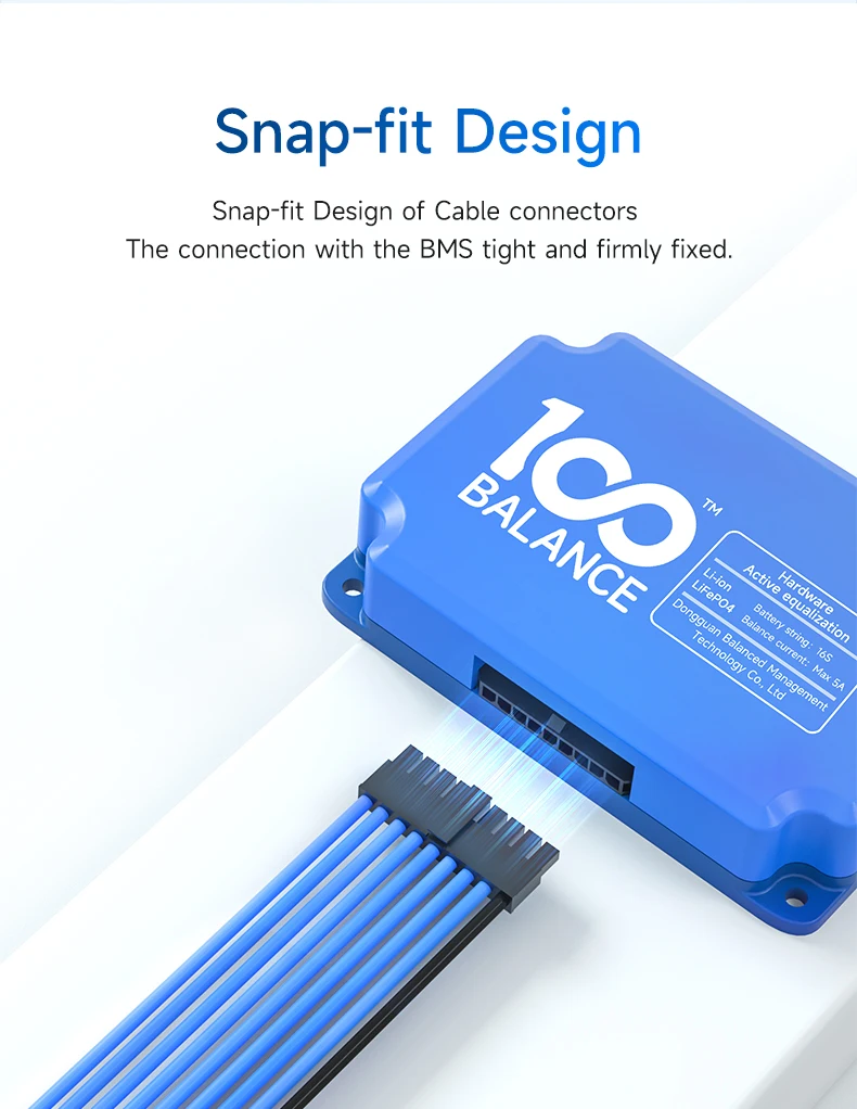 100balance 16S 5A Active Balancer - Equalize Lifepo4 Batteries