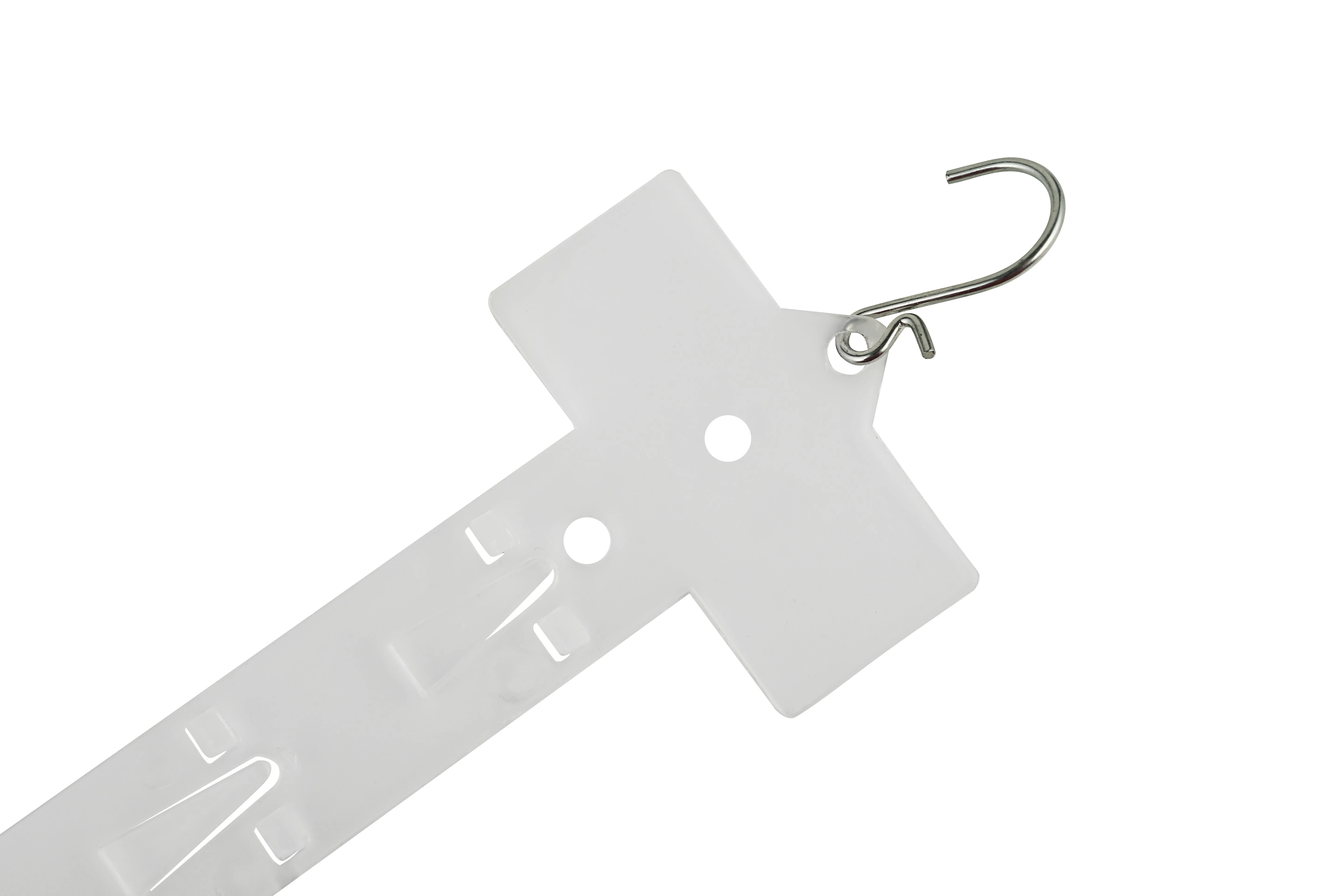 Plastic Clip Strip Pp Plastic Hanging Display Clip Strip Clear Clip ...