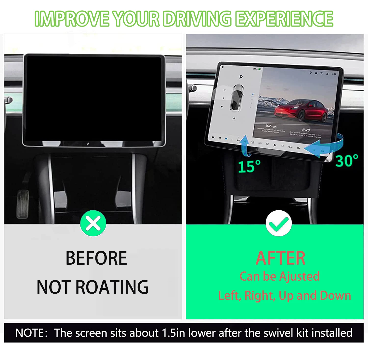 Creease Four Directions Screen Swivel Mount Screen Holder Screen ...