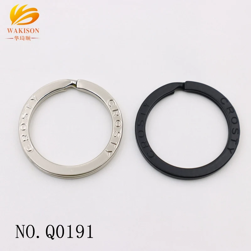 Oem Key Ring Antique Brass Split Key Rings Custom Key Ring With ...