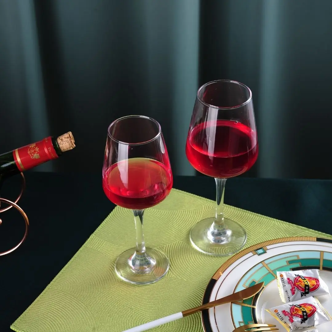 New Design Burgundy Glassware Custom Wine Glasses For Wedding Party Bar ...