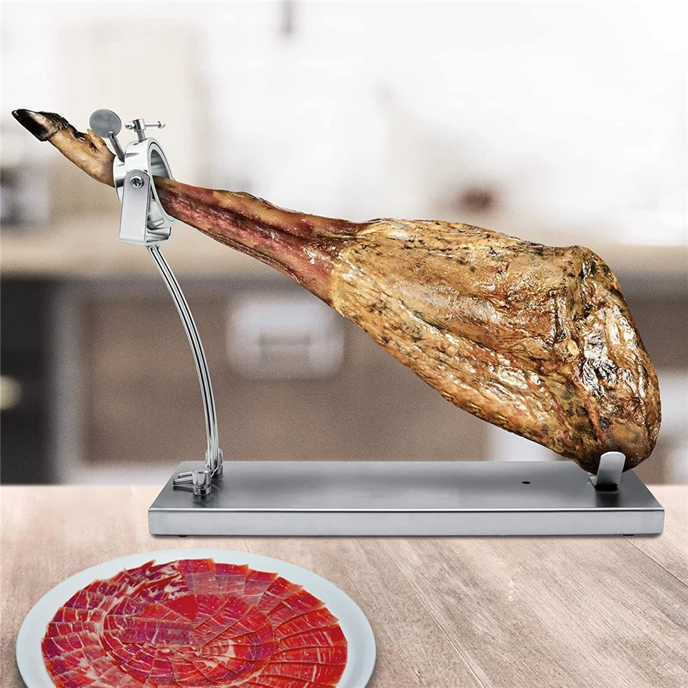 Premium Stainless Steel Folding Ham Holder Ham Stand for Spanish Hams ...