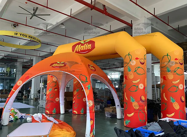Start Finish Line Inflatable Column Pillar Custom Branding Exhibition ...