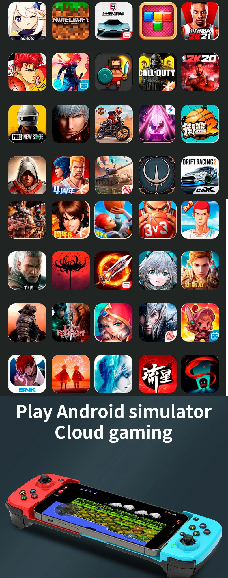 HONSON Mobile Game Controller - Ultimate Gaming Experience