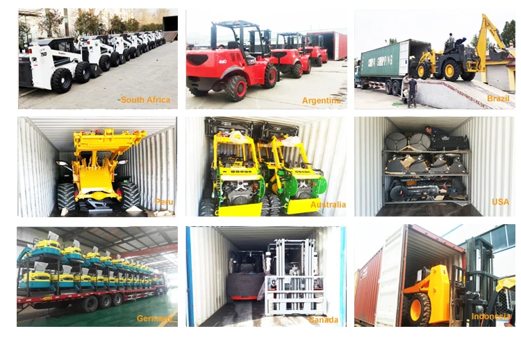 New Design Walk Behind Mini Compact Track Loader Epa Skid Steer ...