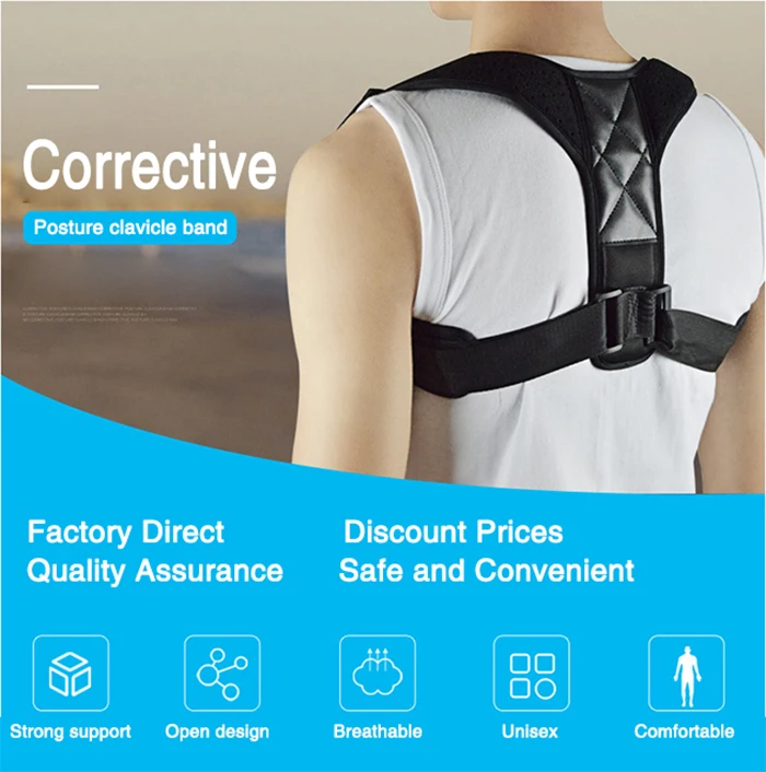 Factory Oem Direct Sale Man Women Universal Adjustable Back Shoulder ...