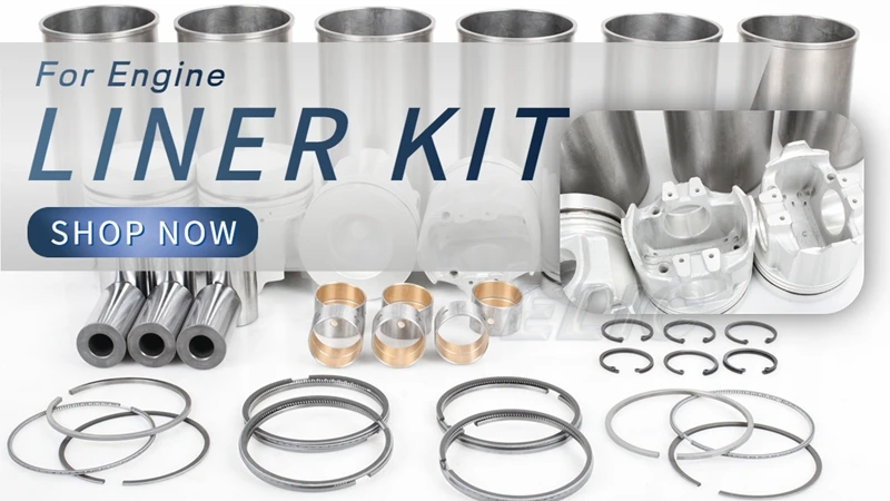 Excavator Repair Kit Diesel Engine Piston Kit De Reconstruccion Engine ...