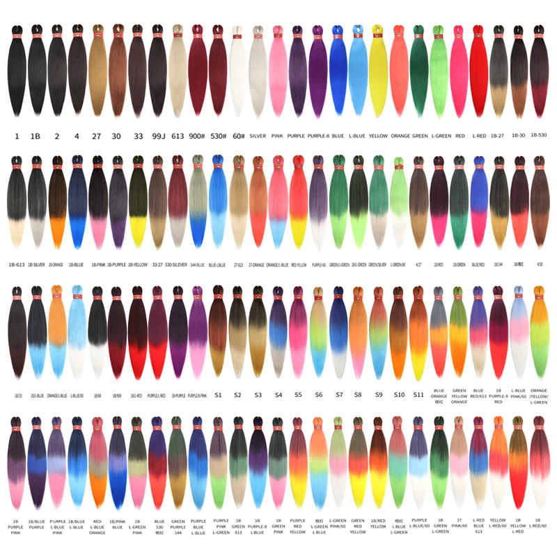 Wholesale Pre Stretch Expression Expressions Pre Stretched Braiding Hair