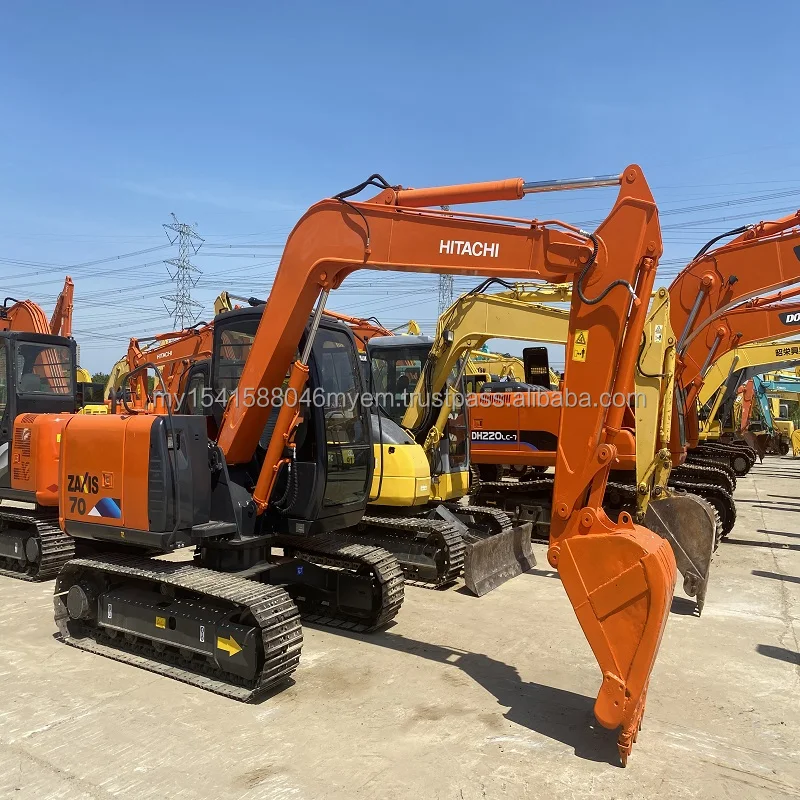 Used Hitachi Zx70 Excavator,Excavadora Hitachi Zx70 Ex60-5 Zx60 Digger May Xuc,Zaxis 70 Harga ...