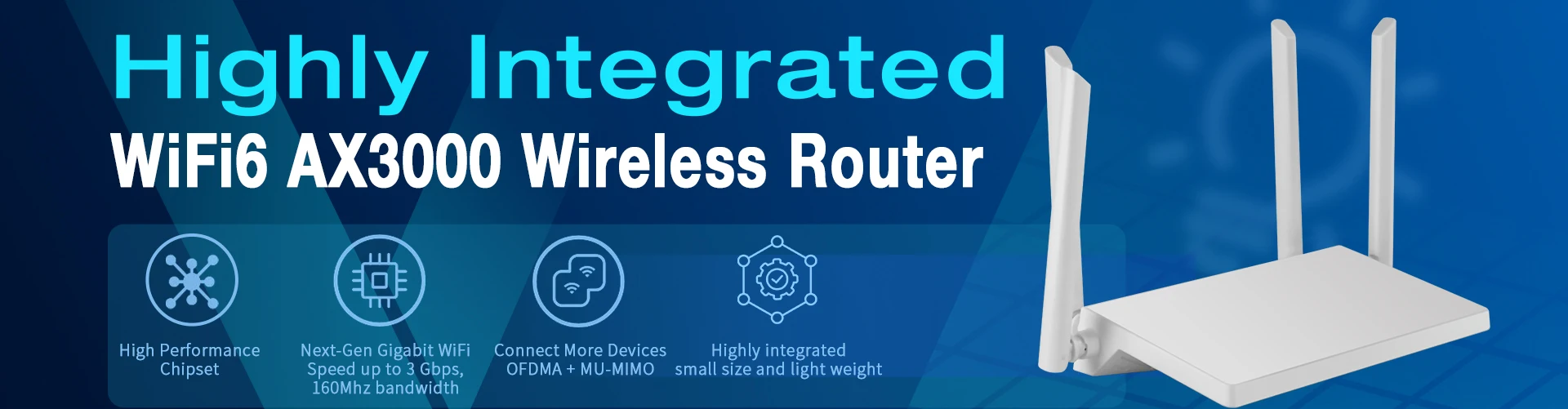 MESH Wifi6 Router 802.11ax AX3000 WiFi 6 Router| Alibaba.com