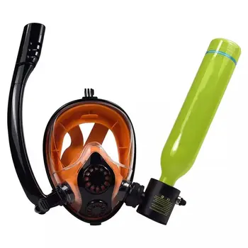 Underwater Sports Professional Set Equipment Full Face Diving Masks ...