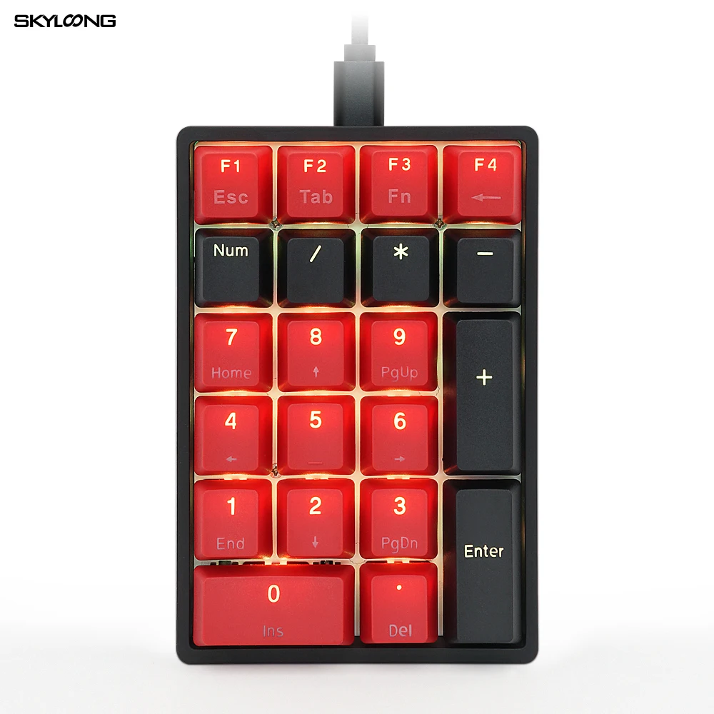 Skyloong Sk21 Numpad Gateron Optical Switch Hot Swappable 21keys ...