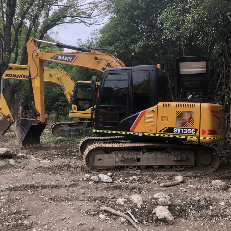 Perfect Performance Sany Excavator Sy135 In Shanghai With Good ...