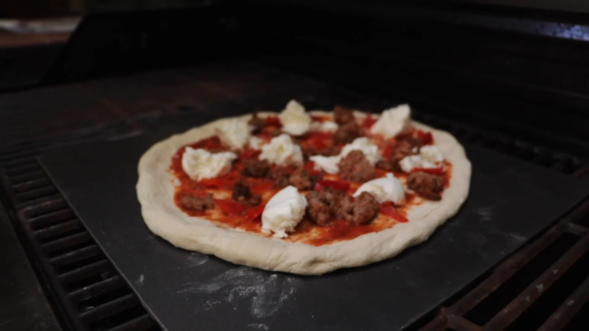 14" X14" Steel Pizza Plate For Oven Professional Pizza Plate Made From ...