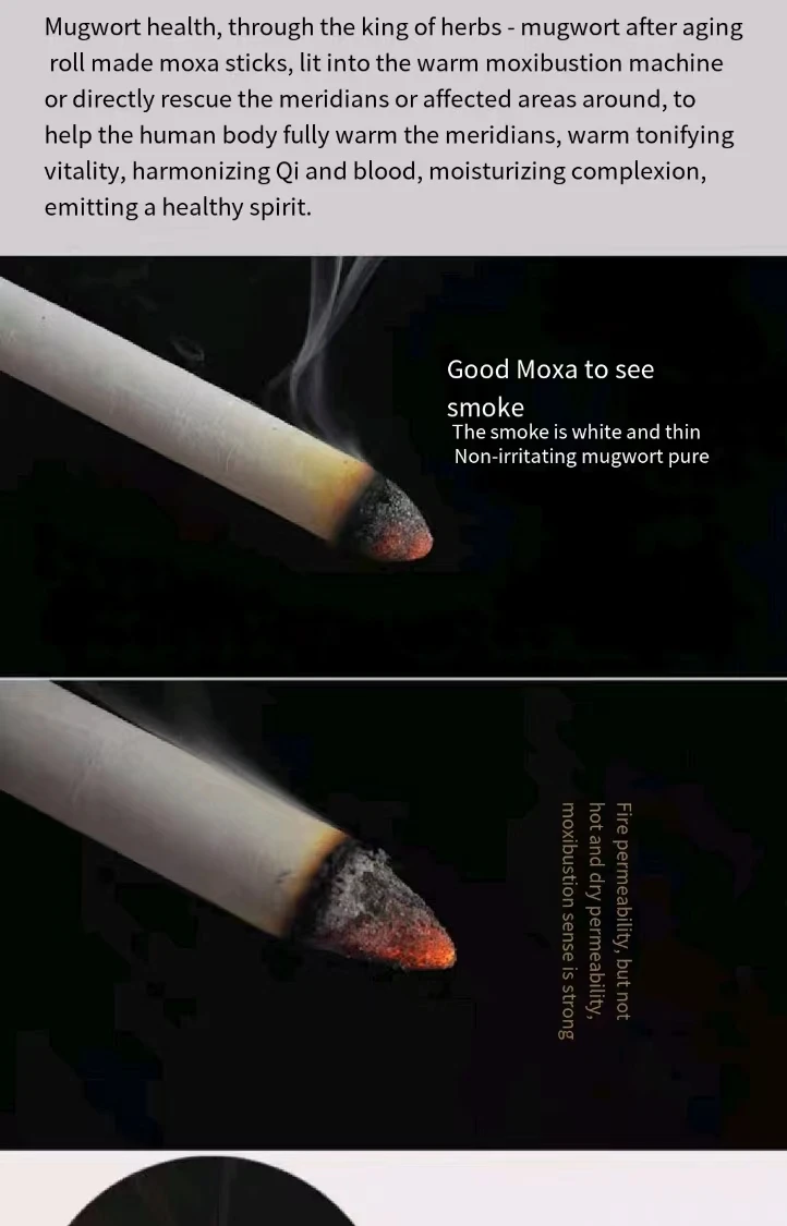 Most Popular In 2024 Chinese Traditional Moxibustion Huatuo Moxa Stick ...