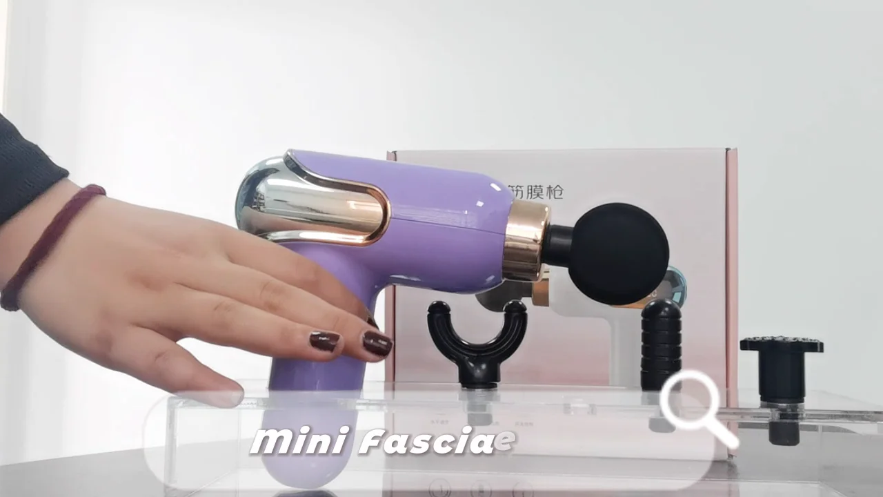 Mini Small Massage Gun Powerful Vibration Muscle Massage Gun Cordless ...