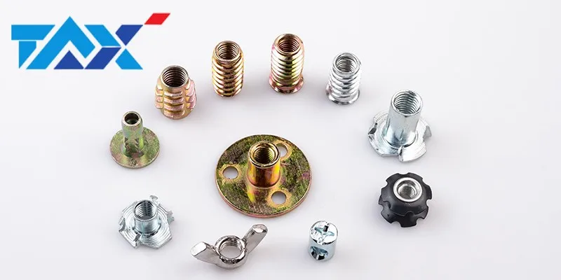 M6 Slotted Phillips Barrel Nut Hammer Nut Cot Bed Bolts Cross Dowel Nut ...