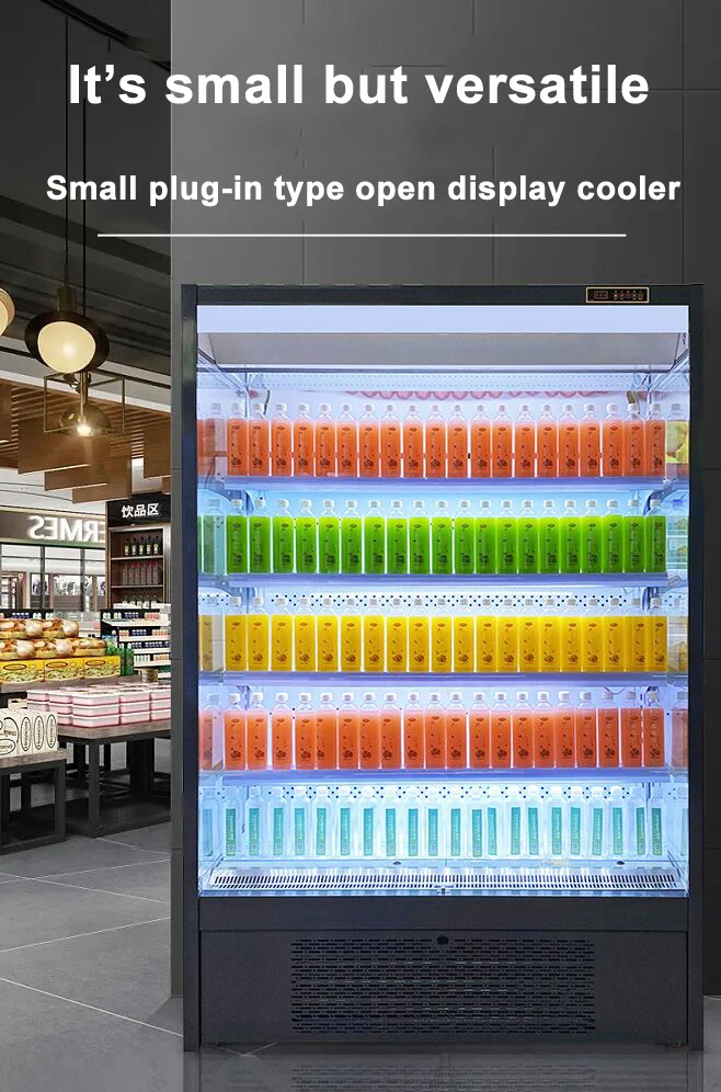 Small Commercial Upright Mini Multideck Chiller Fridge Refrigerator ...