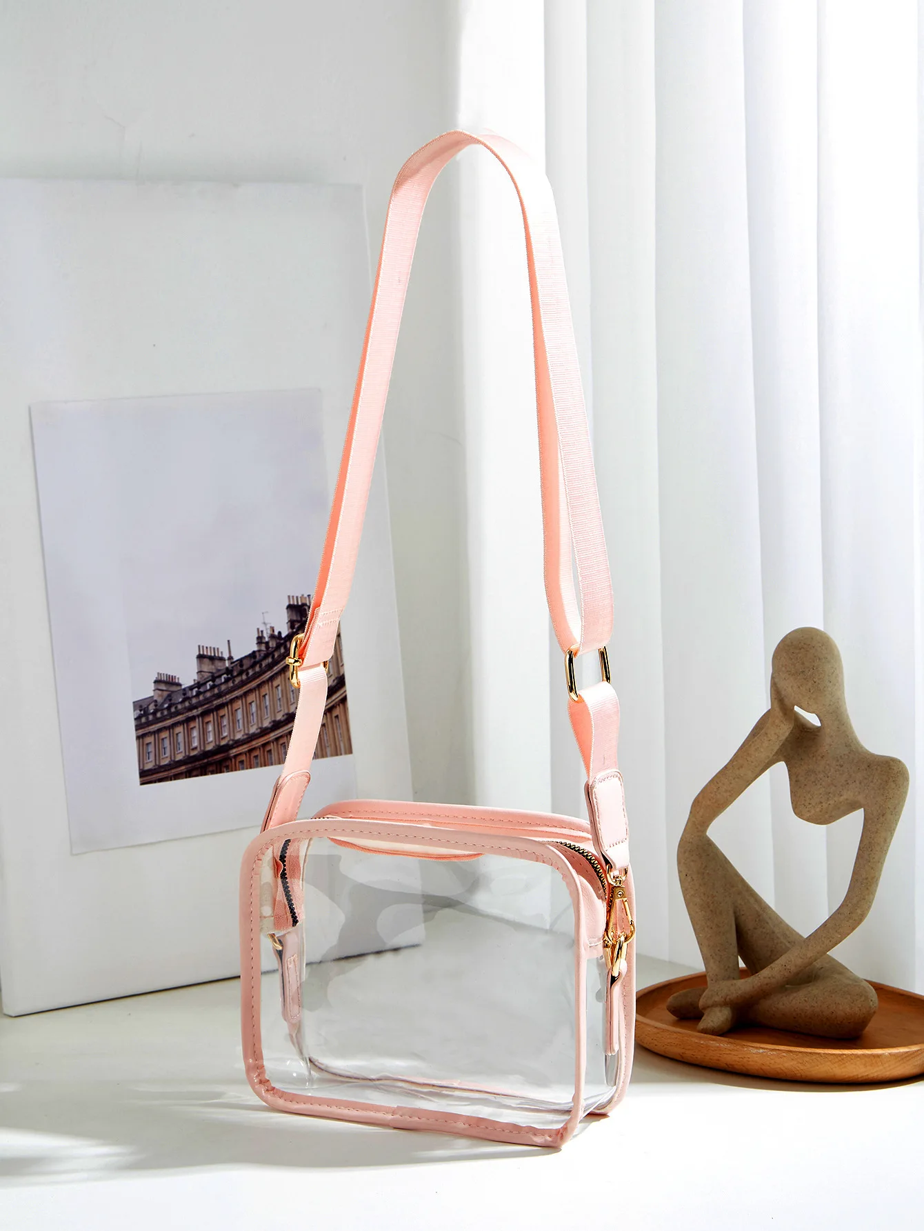 Custom Logo PVC Camera Sling Bag - Waterproof & Stylish