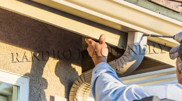 Automatic Downspout Elbow Making Machine Downspout Rain Gutter Water ...