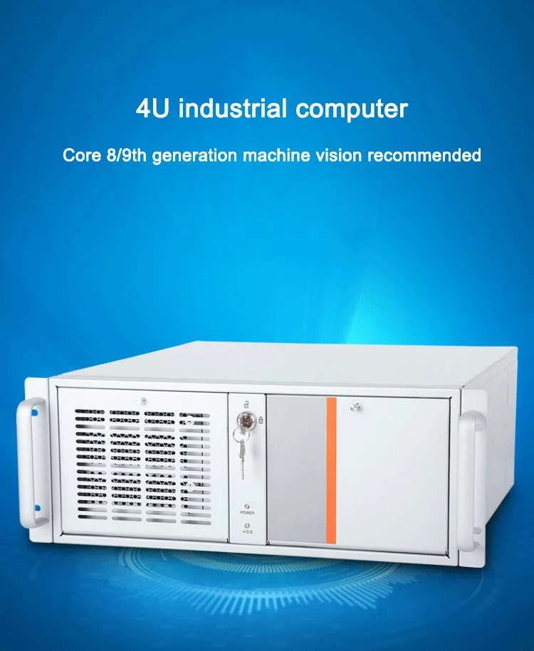 19inch Rack Case 4u Industrial Pc Host Lga1151 Intel 8th/9th Core I3 I5 I7 I9 Cpu Processor ...