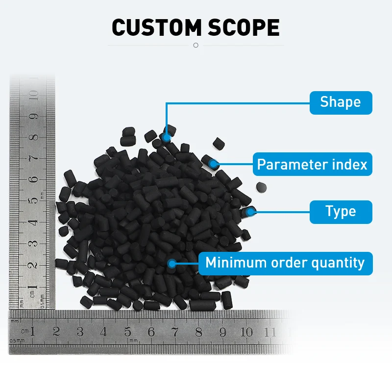 Ctc 70 Air Filter Media Activated Charcoal Pellet With Package 25kg Per ...