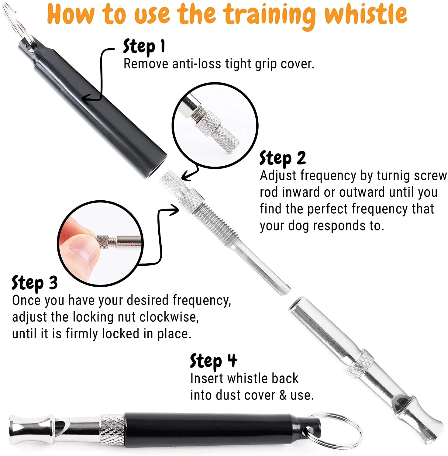 How to use a dog whistle store