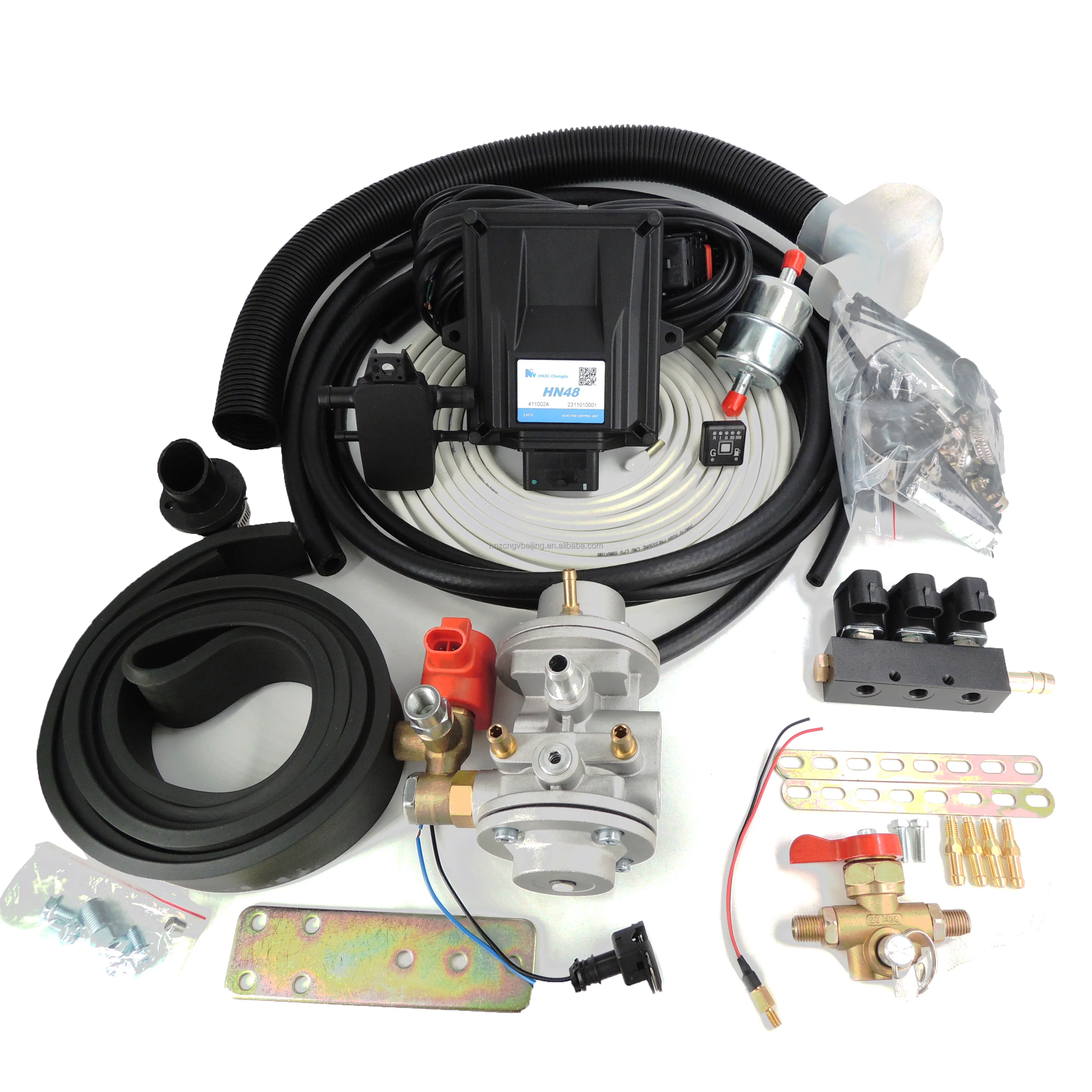 Gasoline And Diesel Engines Equipped With Modified Methane Propane Fuel Conversion Kit ...